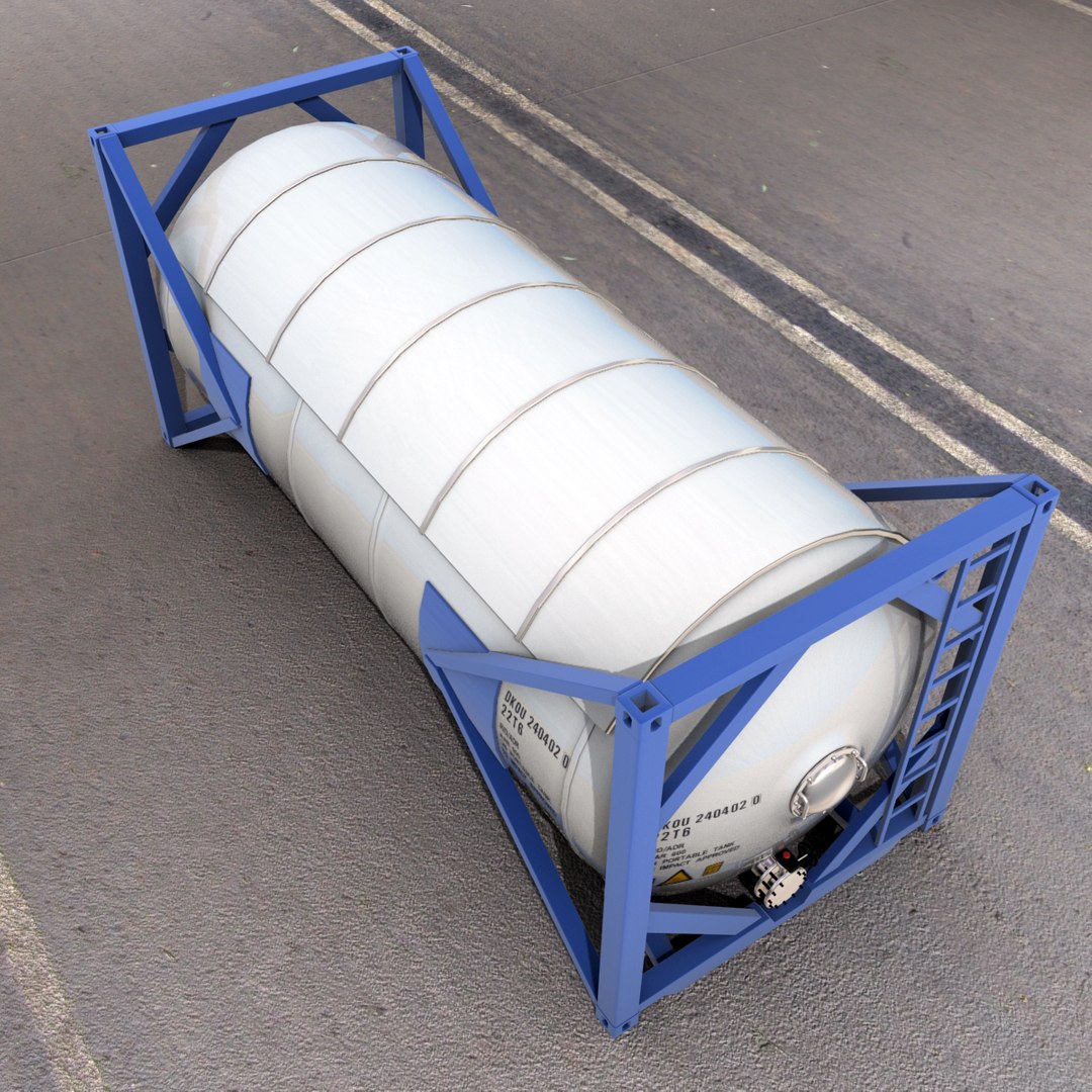 Iso 20ft Tank Shipping Container Max