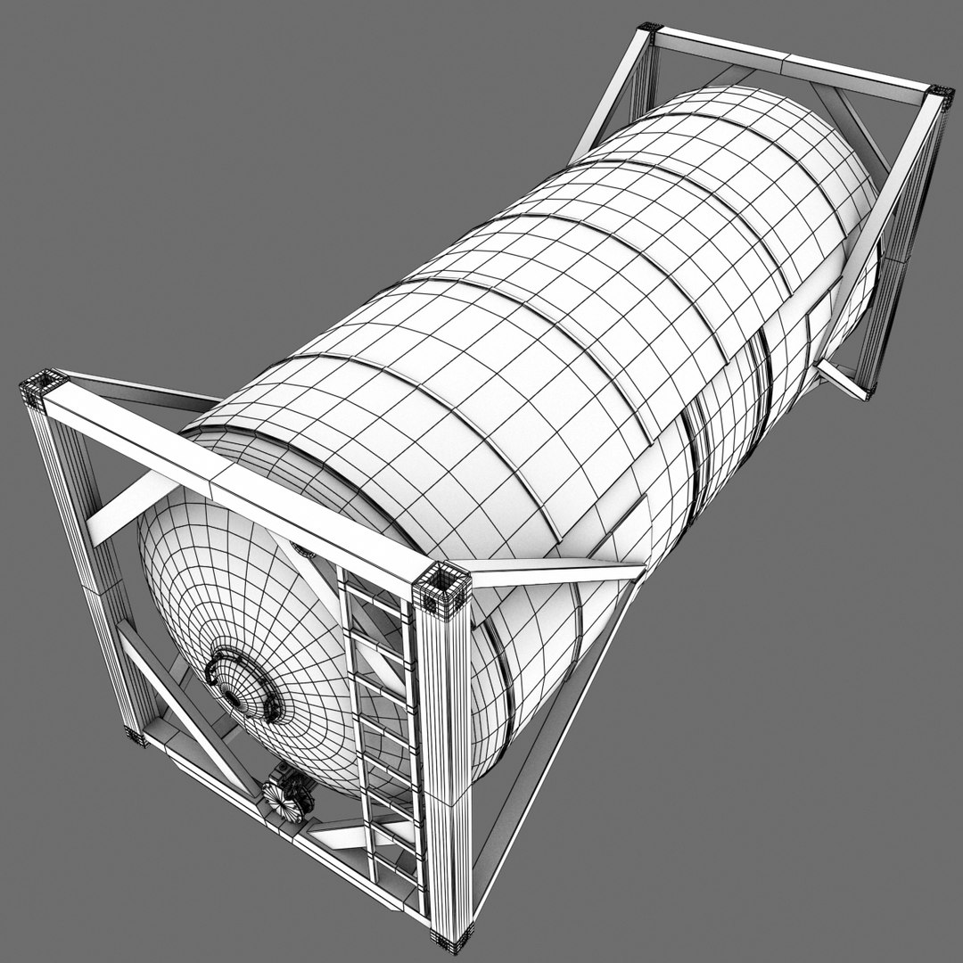 Iso 20ft Tank Shipping Container Max