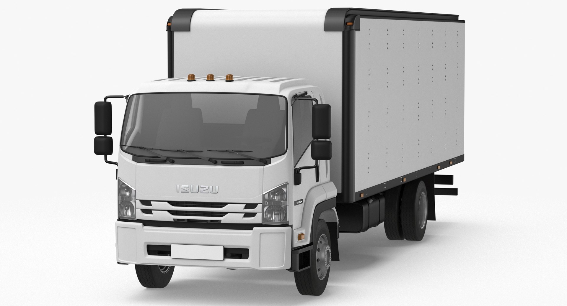 Isuzu FTR 26 Feet Reefer 2021 model - TurboSquid 2029444