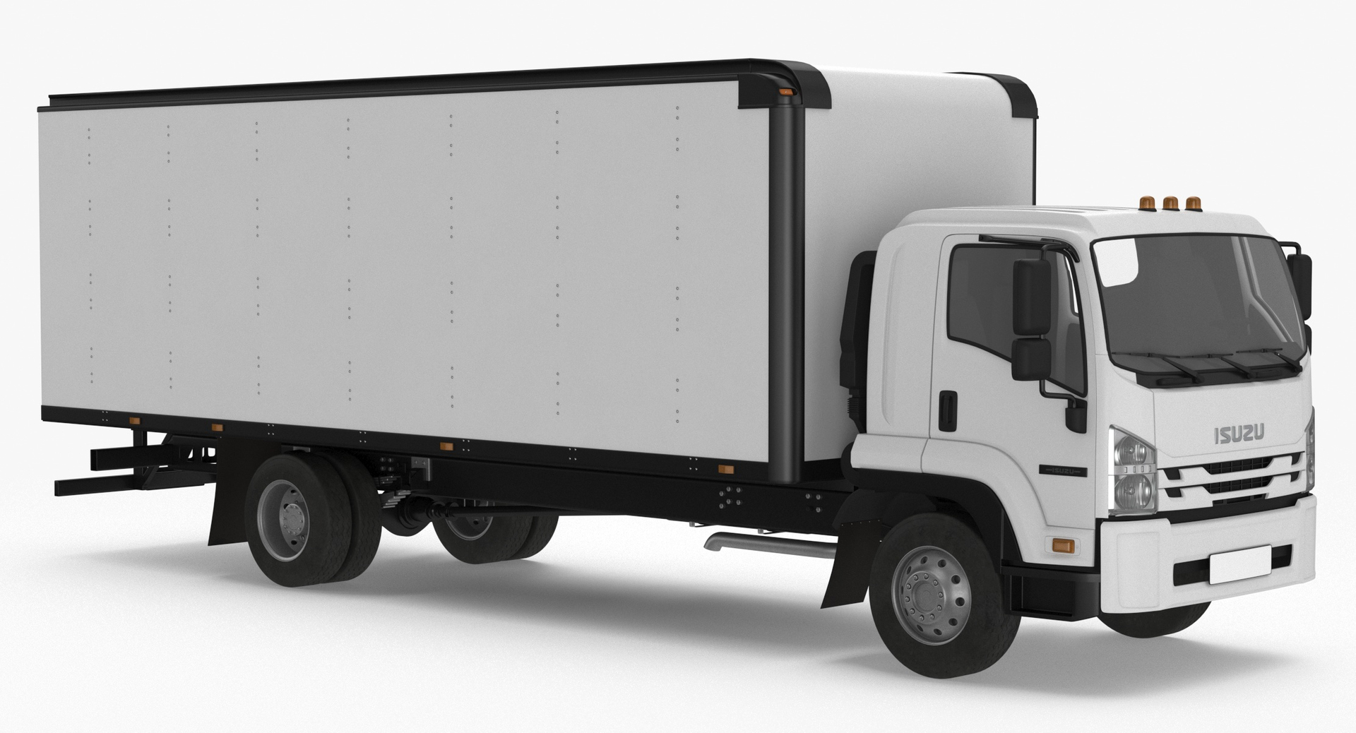 modelo 3d Isuzu FTR 26 Pies Frigorífico 2021 - TurboSquid 2029444
