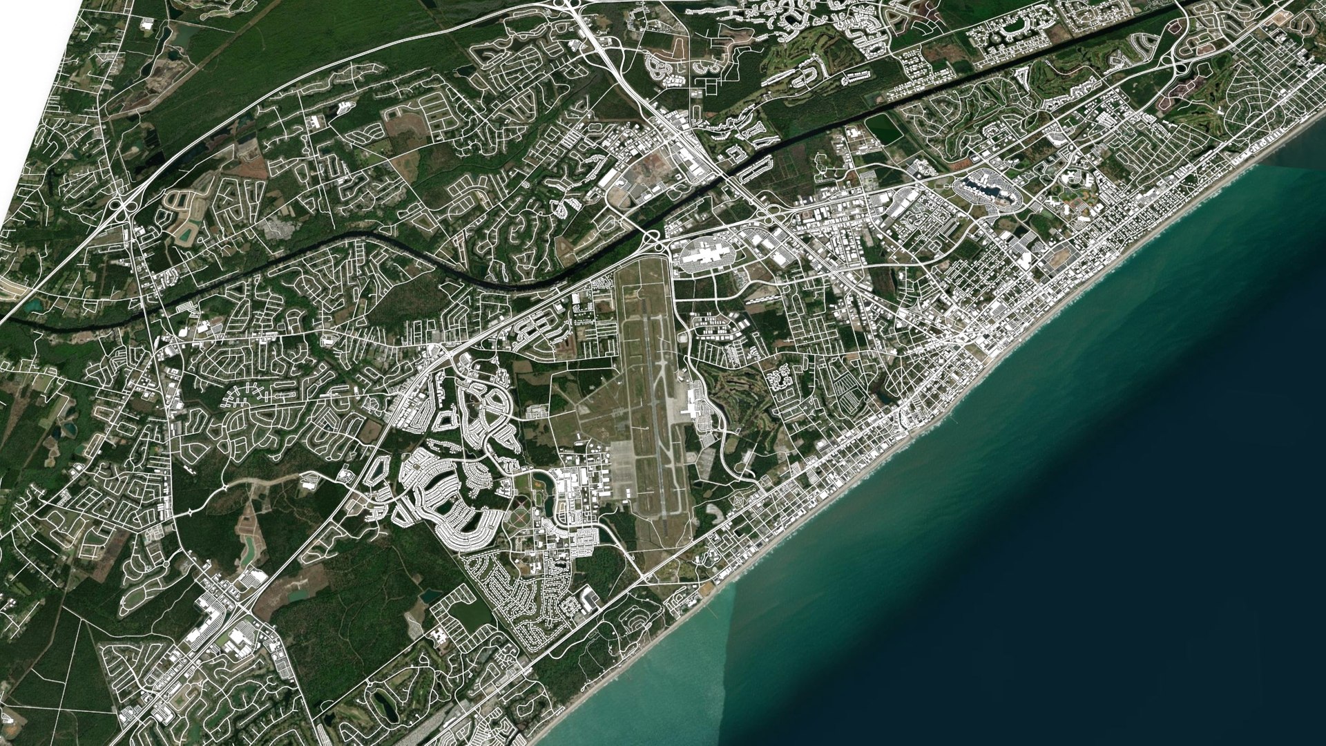 3D Cityscape Myrtle Beach USA - TurboSquid 2026121