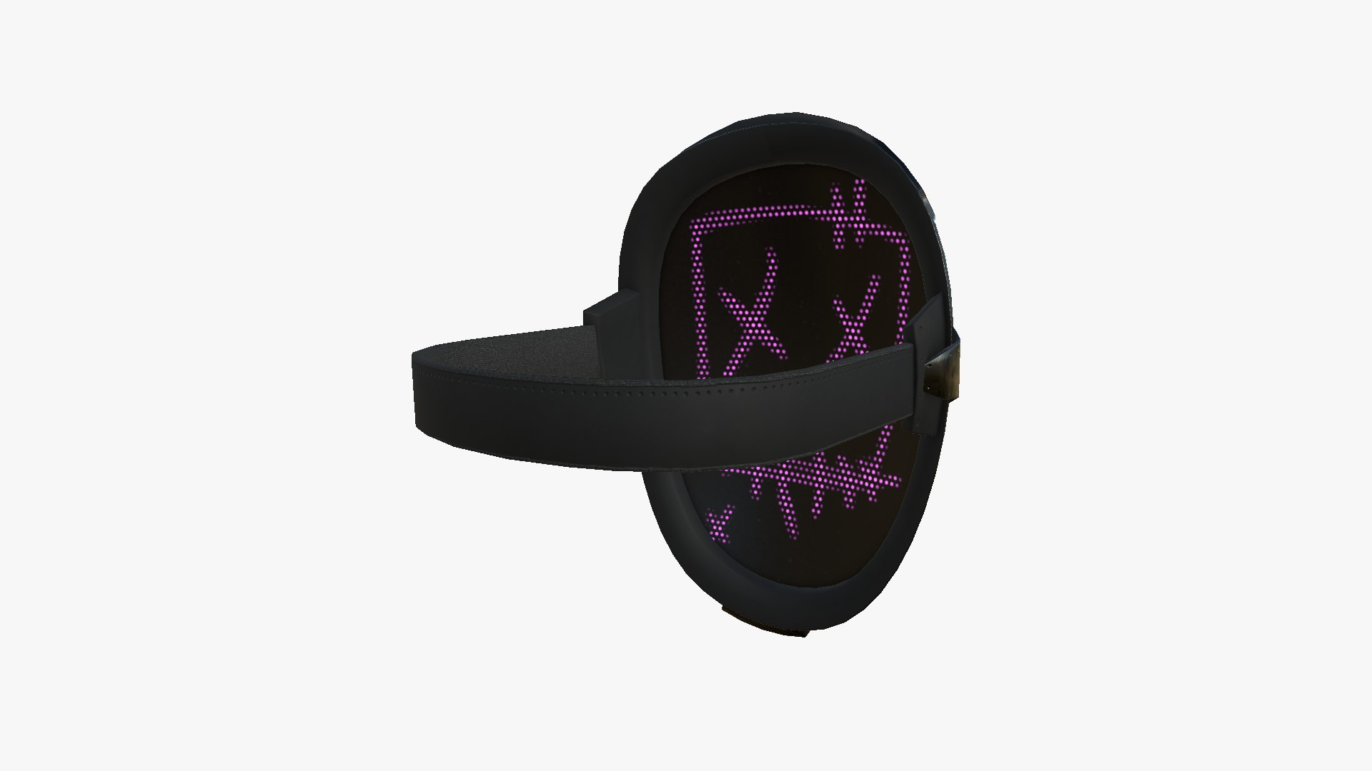 LED Screen Mask - A07 - Face C - Character Design 3D - TurboSquid 2052739