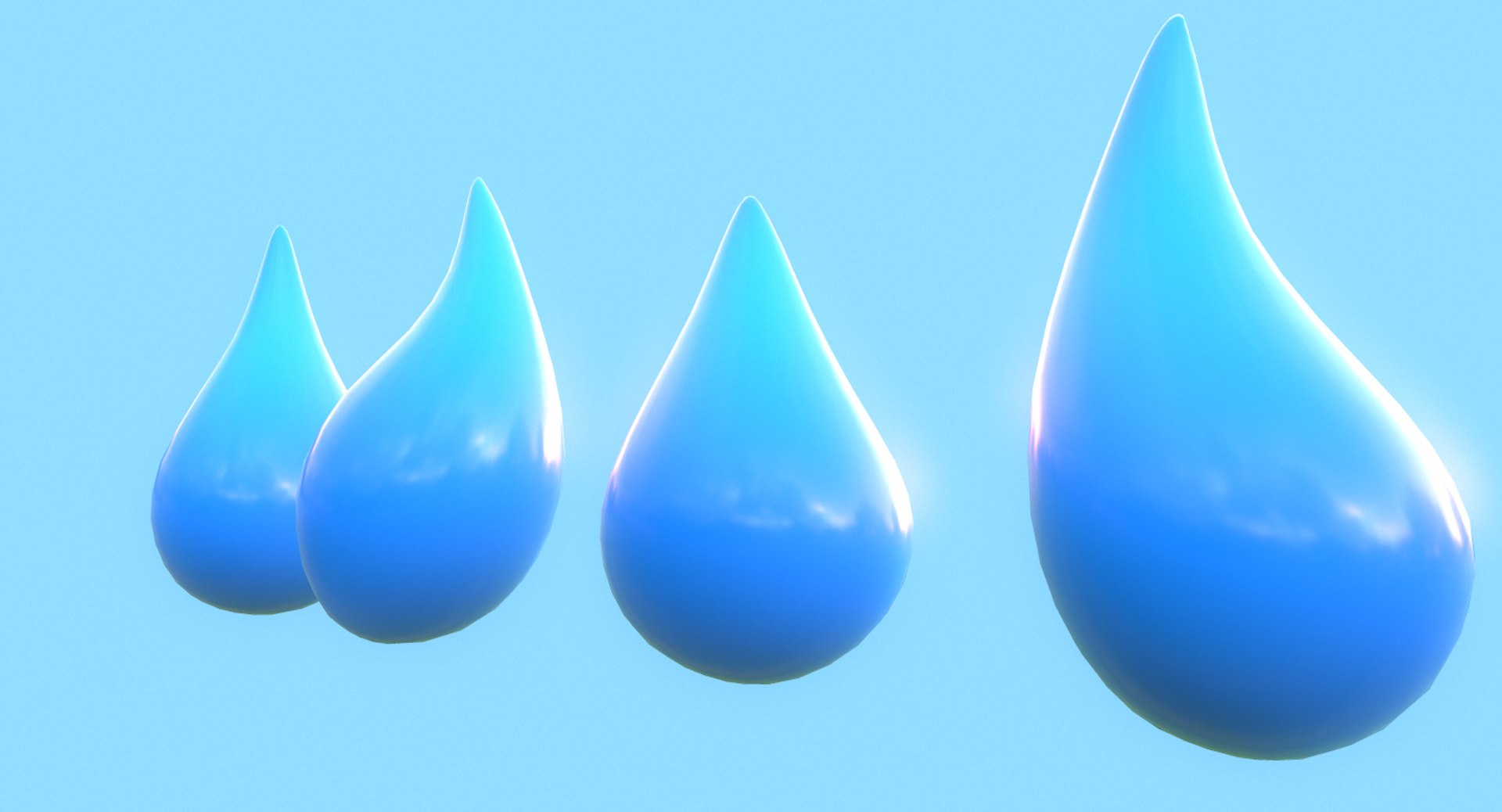 Water Drop Model - TurboSquid 1424939