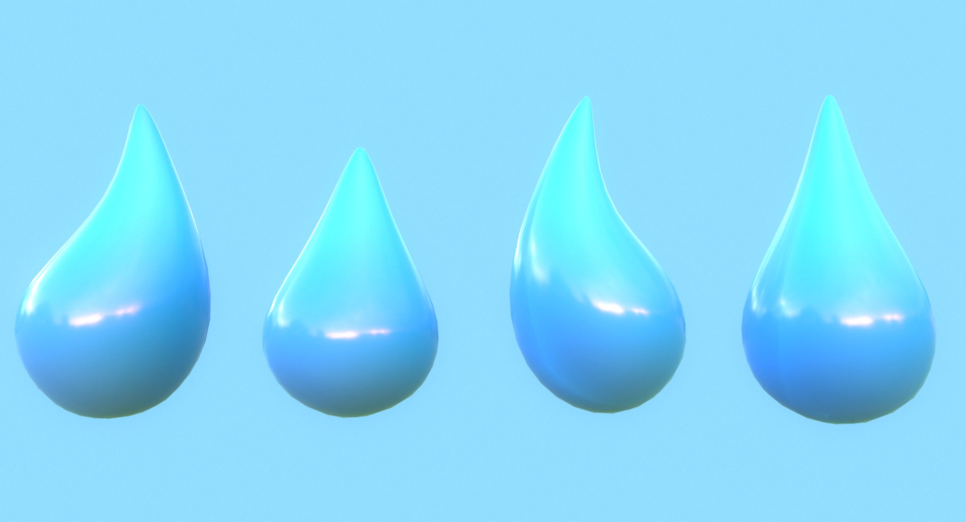 Water Drop Model - TurboSquid 1424939