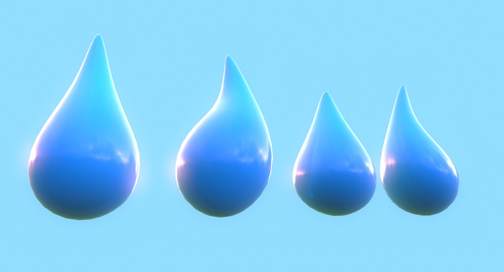 Water Drop Model - TurboSquid 1424939