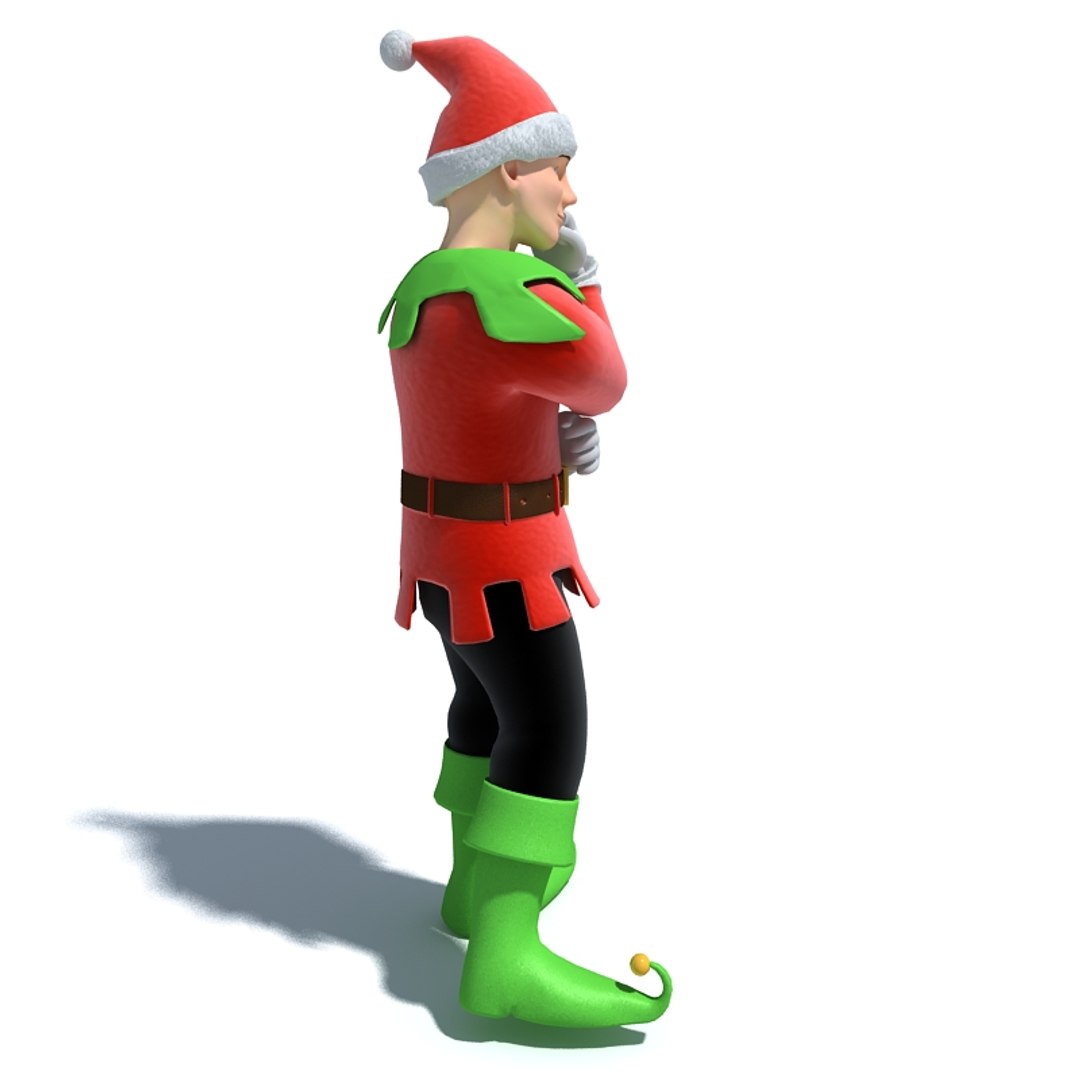 3ds Max Elf Modelled