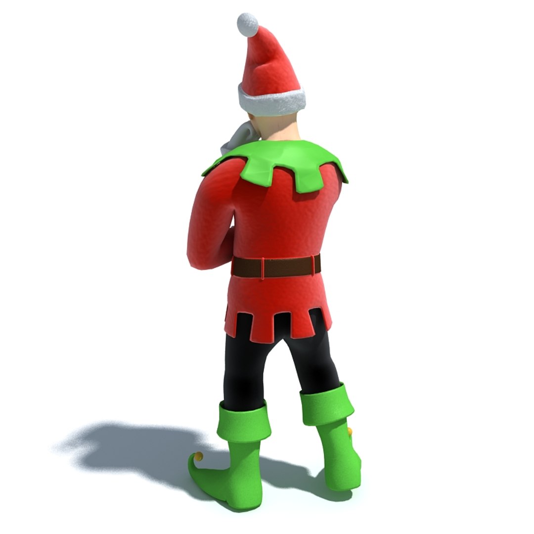 3ds Max Elf Modelled