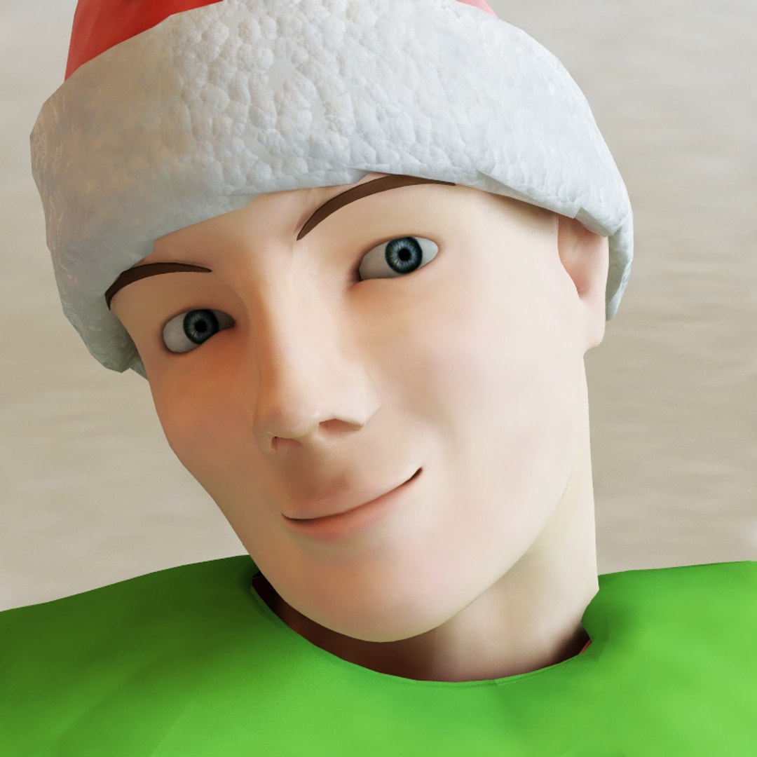3ds Max Elf Modelled