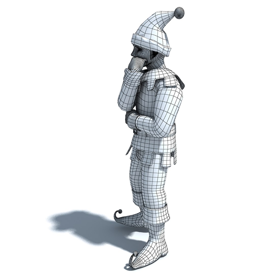 3ds Max Elf Modelled
