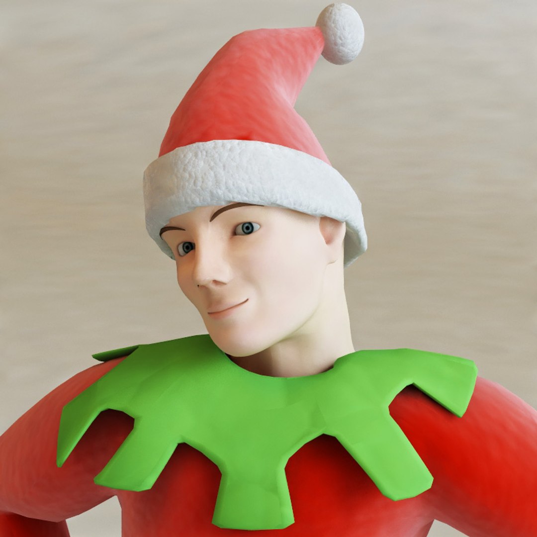 3ds Max Elf Modelled