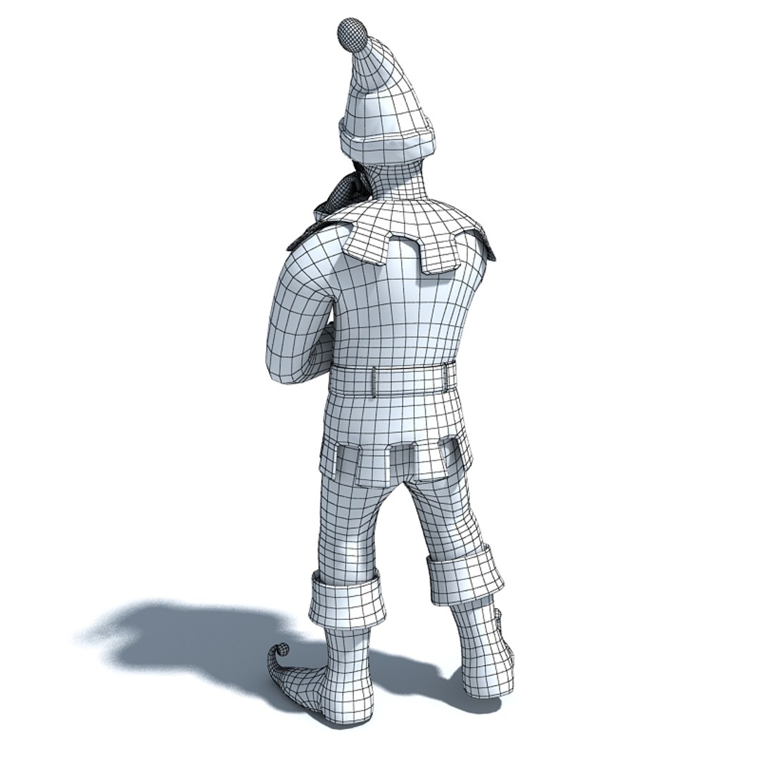 3ds Max Elf Modelled