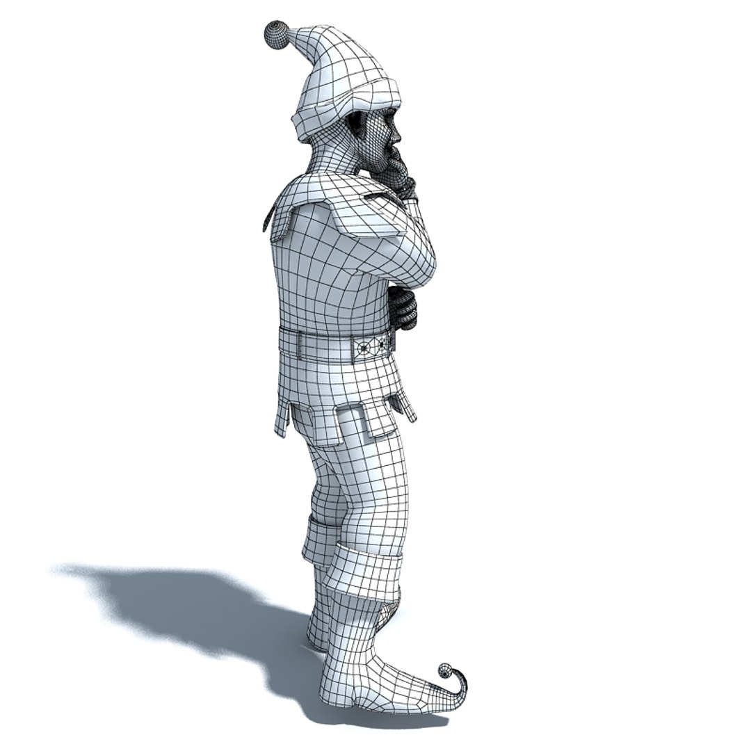 3ds Max Elf Modelled