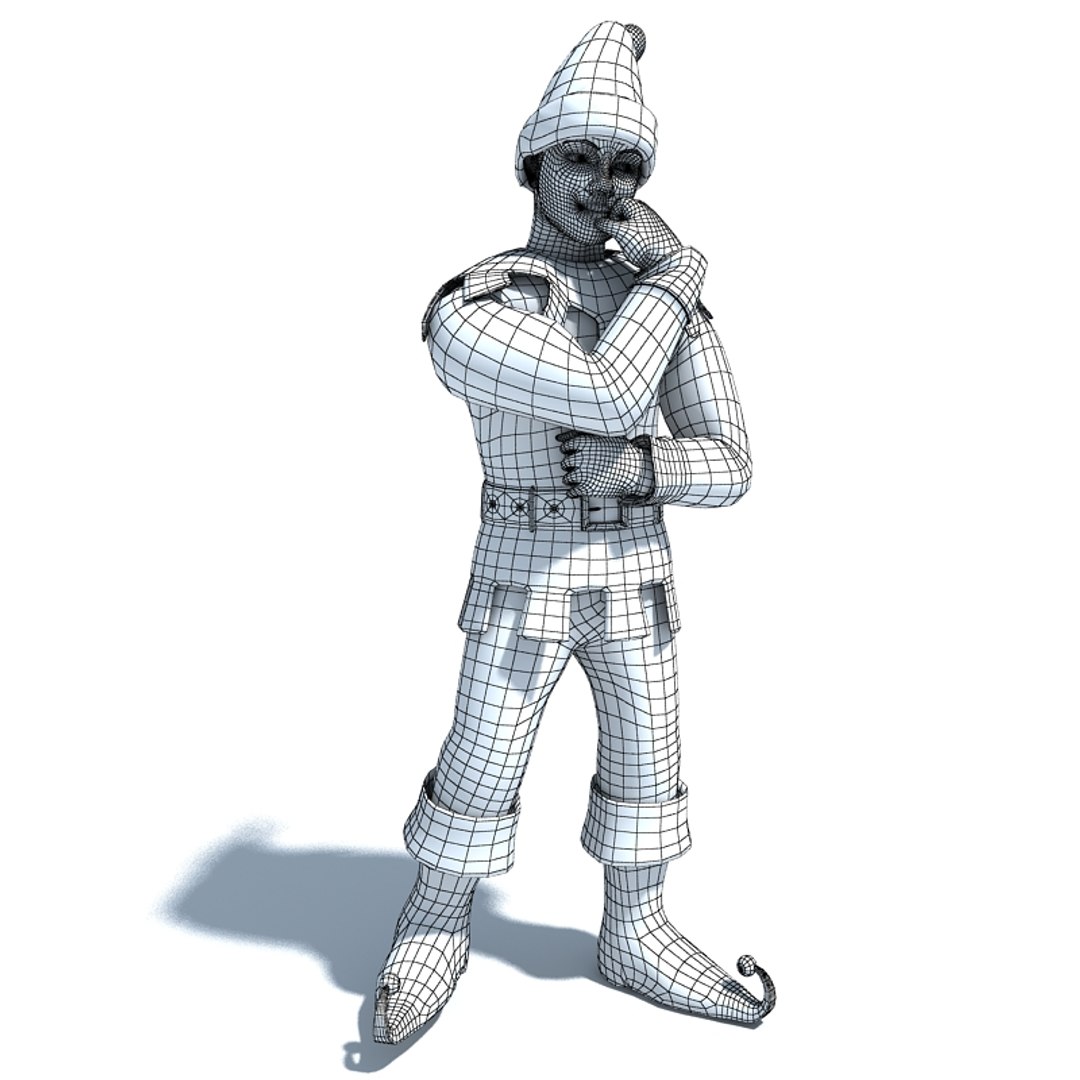 3ds Max Elf Modelled