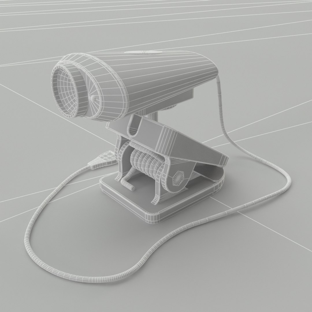 3d Model Web Cam Camera