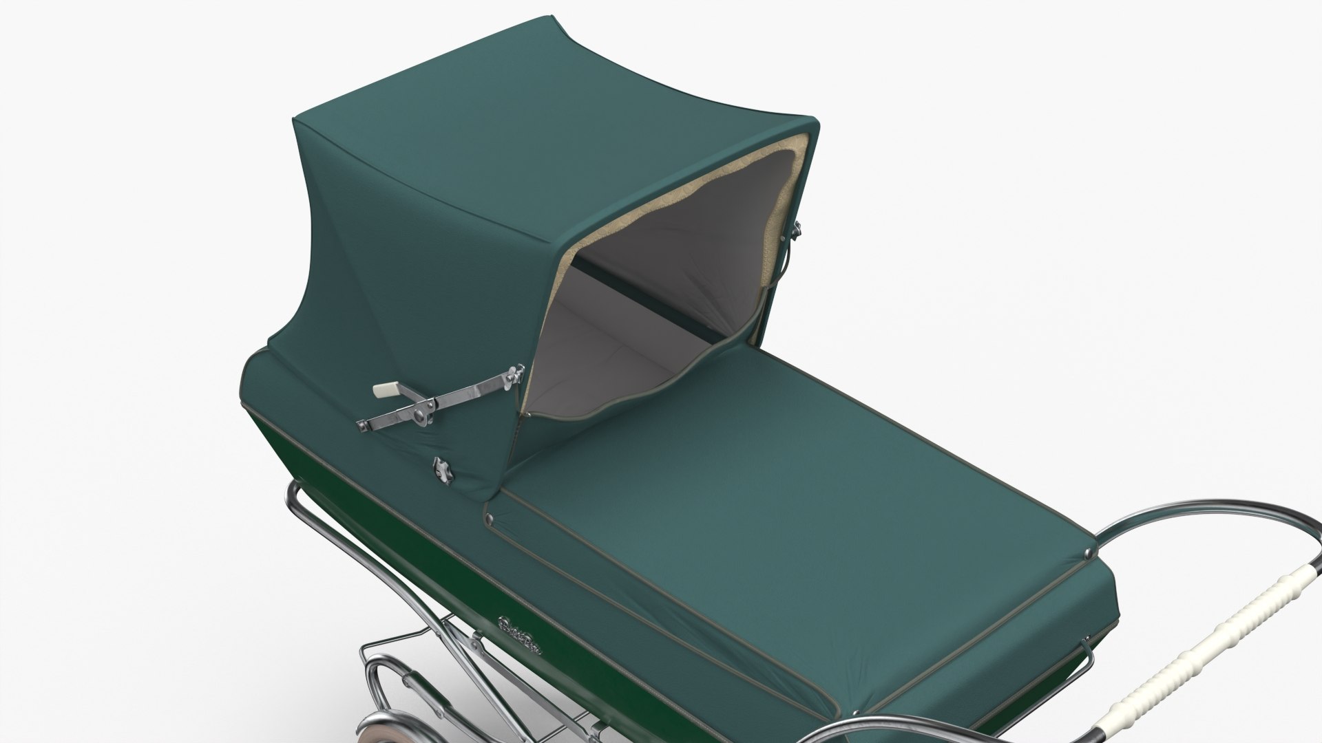 3D Model Bilt Rite Vintage Baby Pram - TurboSquid 2333998