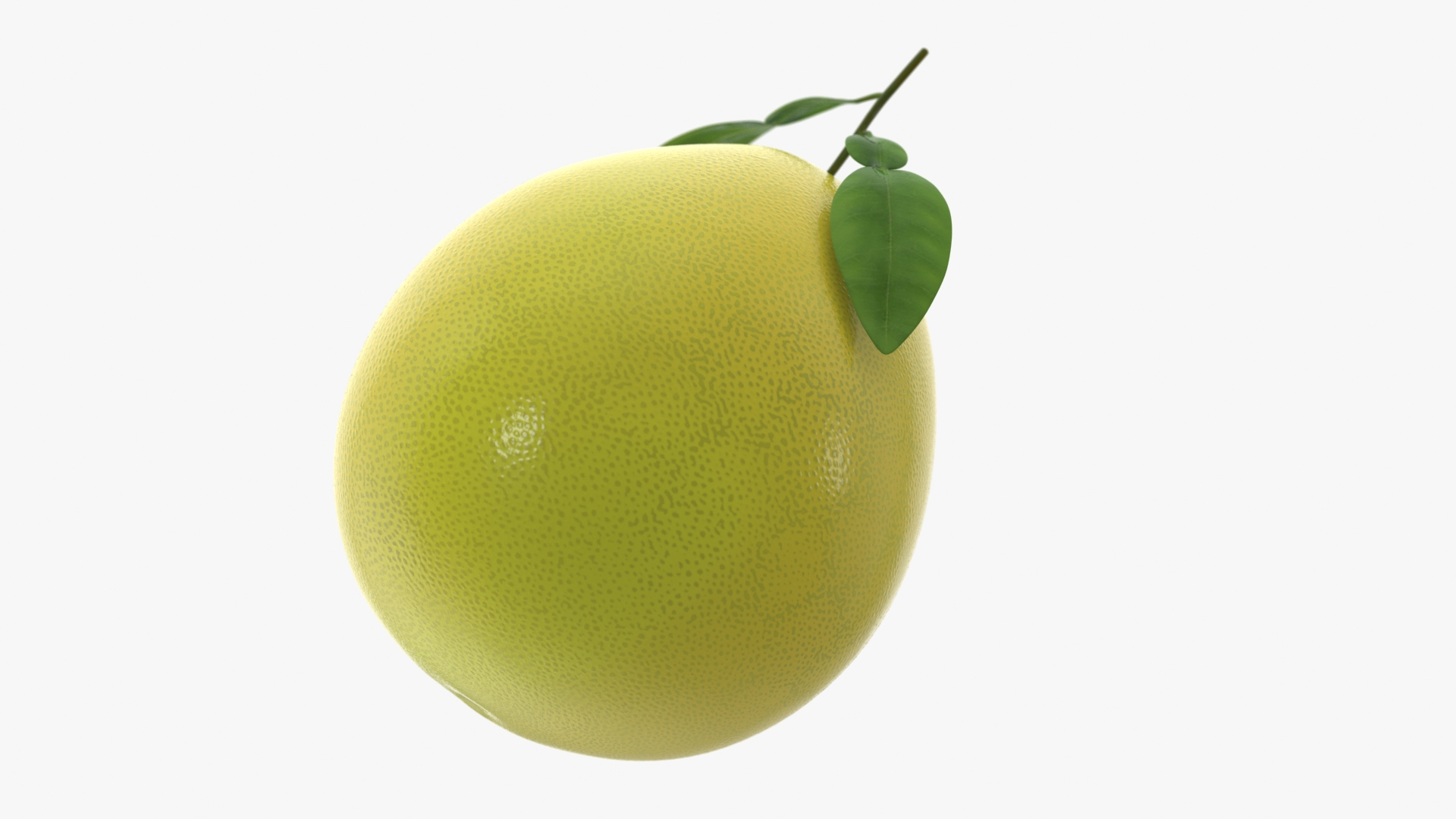 modelo 3d Pomelo Citrus Fruit Yellow - TurboSquid 1991179
