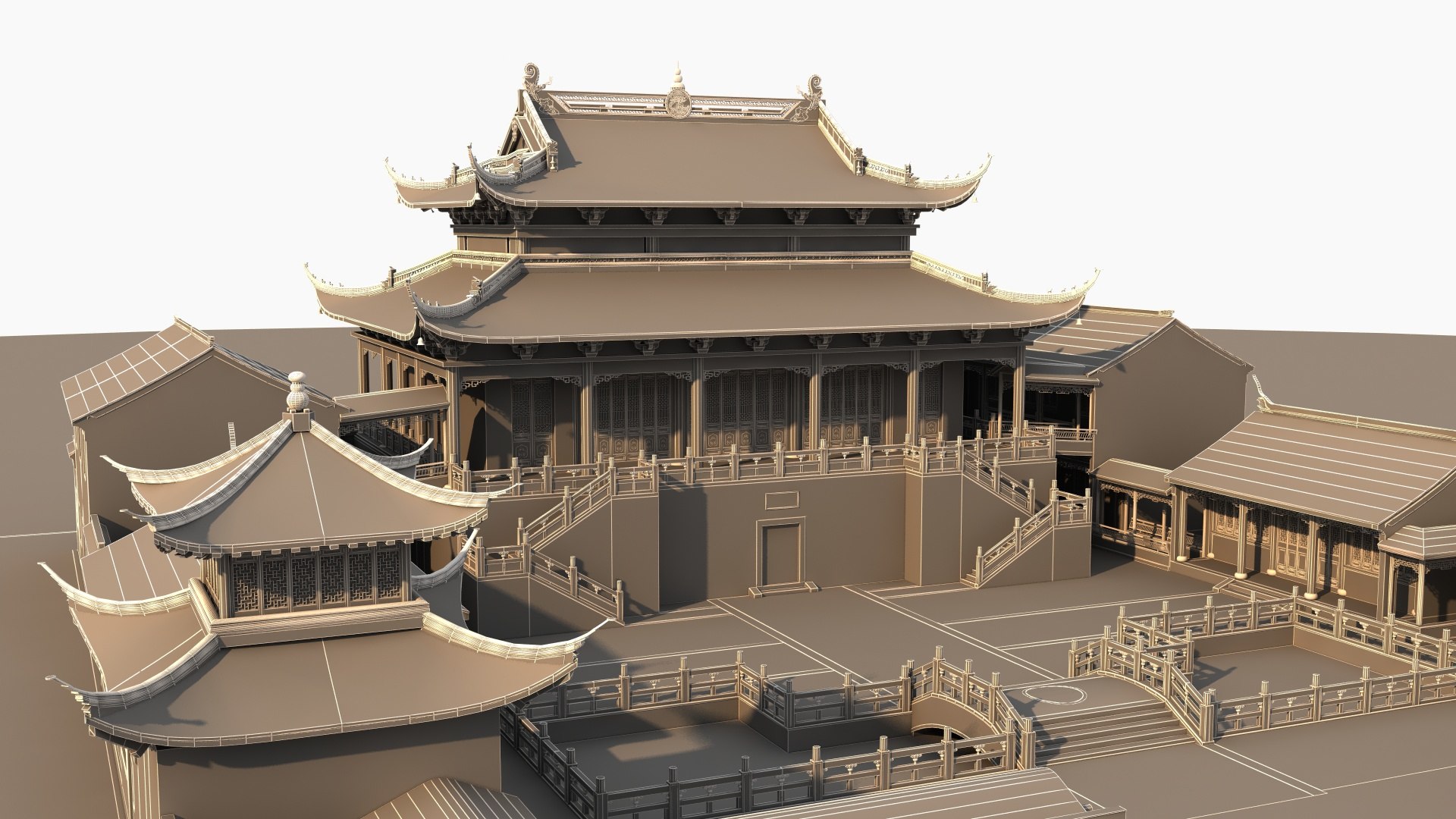 Chinese Temple 7 3D Model - TurboSquid 2220824