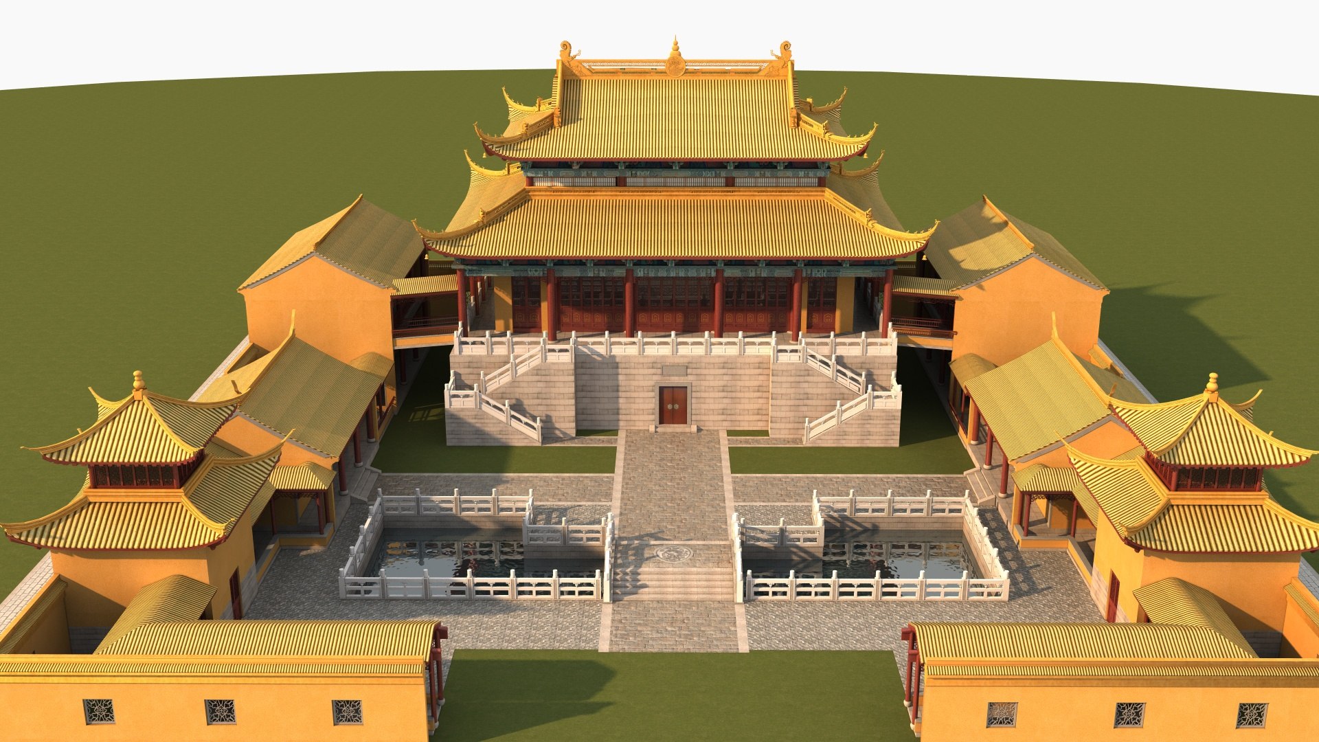 Chinese Temple 7 3D Model - TurboSquid 2220824
