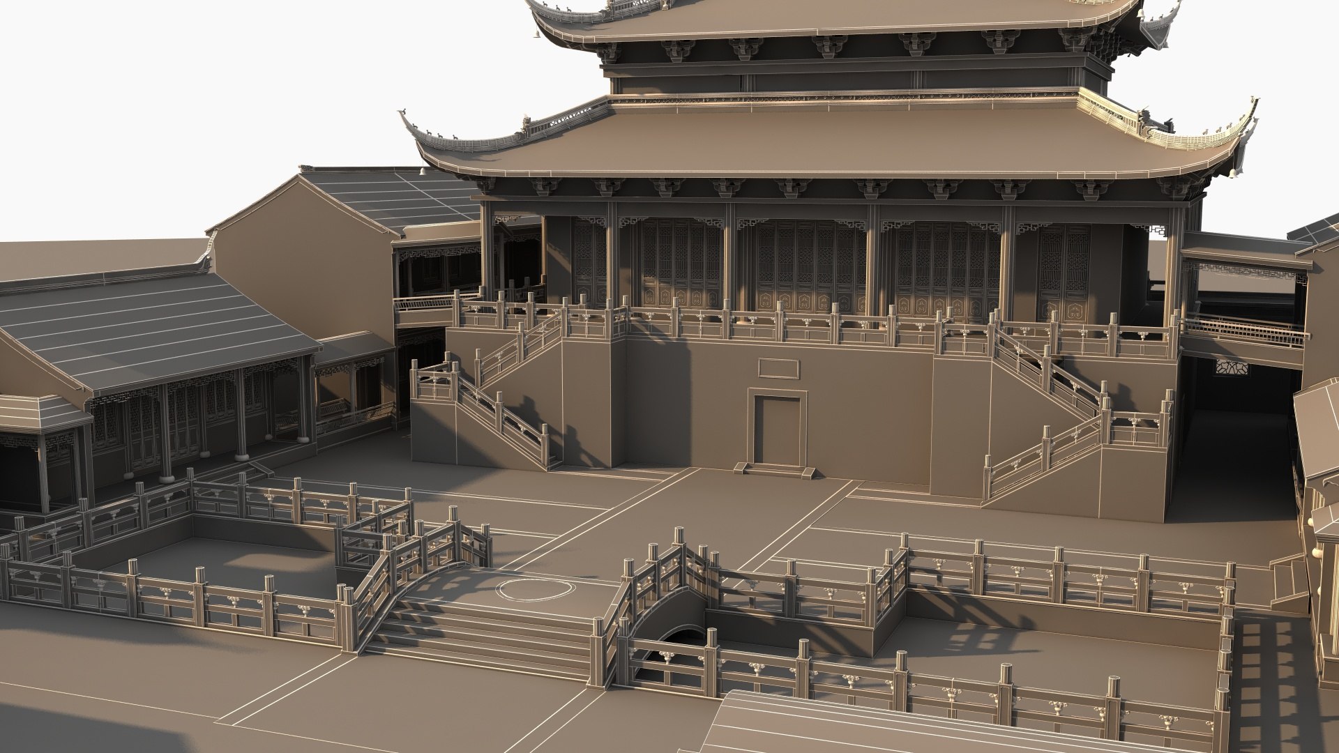 Chinese Temple 7 3D Model - TurboSquid 2220824