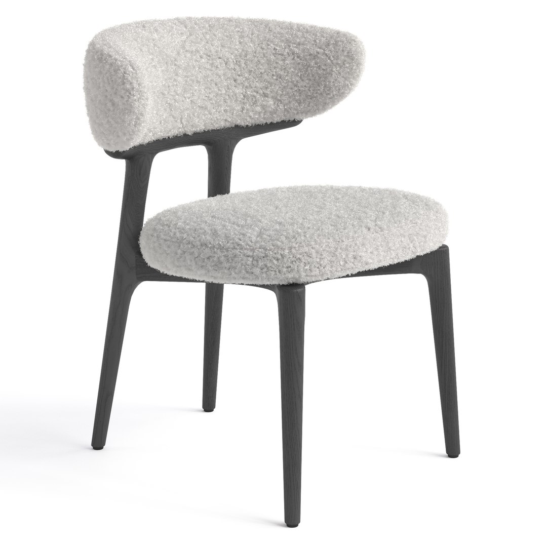 Baxter Clotilde chair 3D model - TurboSquid 2114050