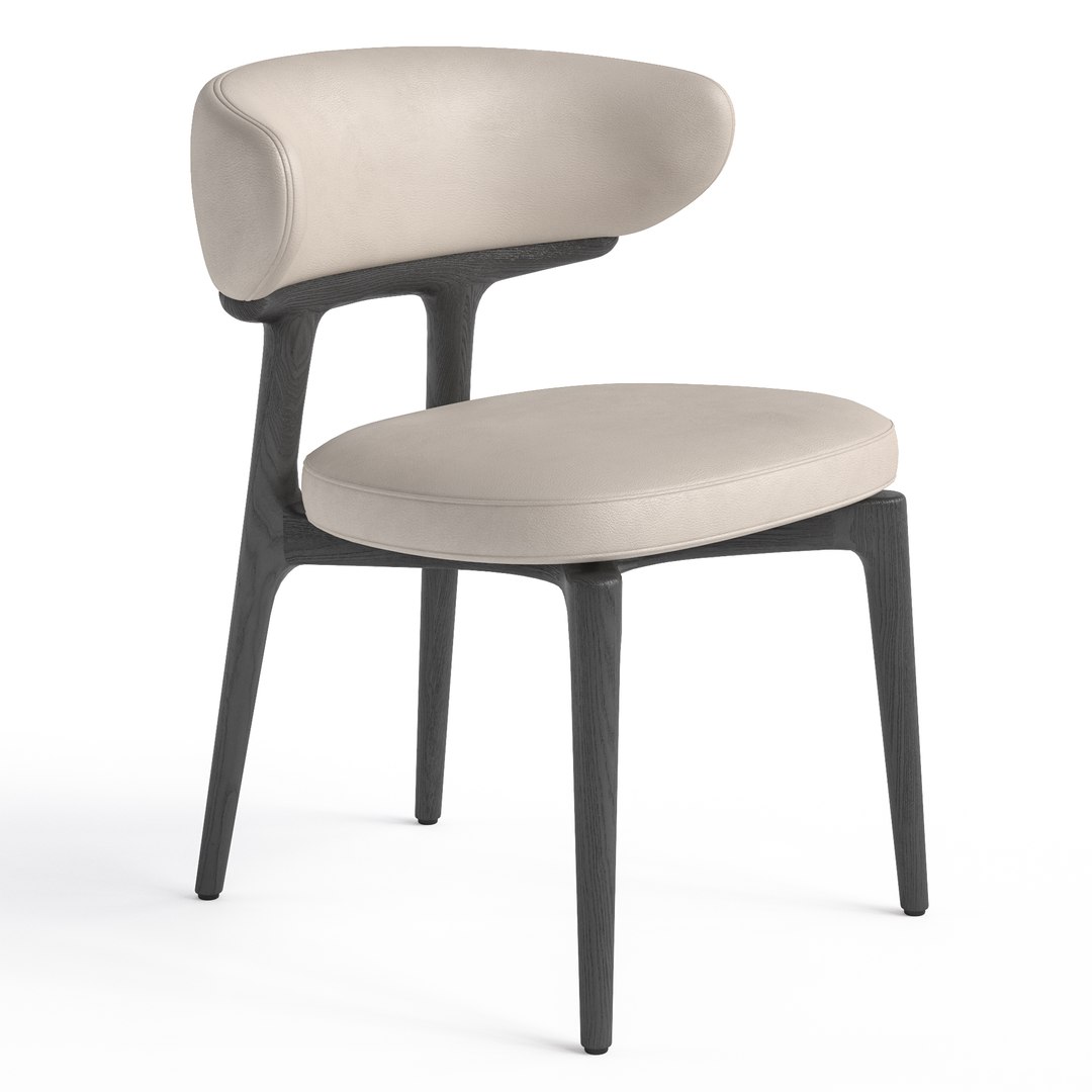 Baxter Clotilde chair 3D model - TurboSquid 2114050