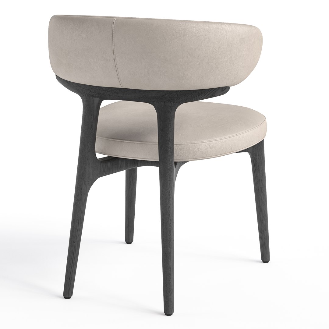 Baxter Clotilde chair 3D model - TurboSquid 2114050