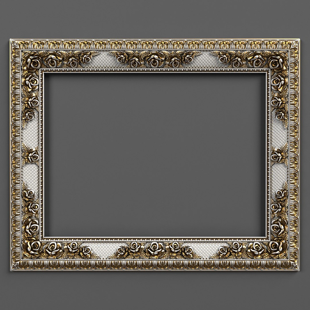 frame designed 3d max