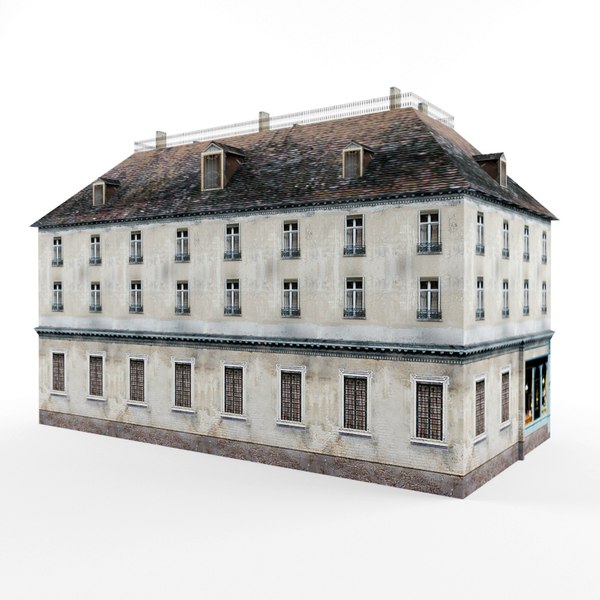 3d house french model