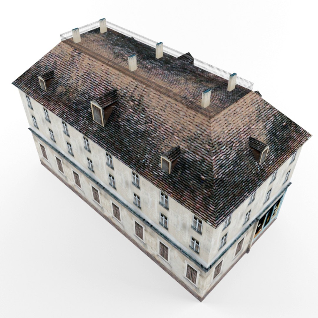 3d house french model