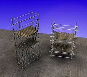 3d model scaffolding