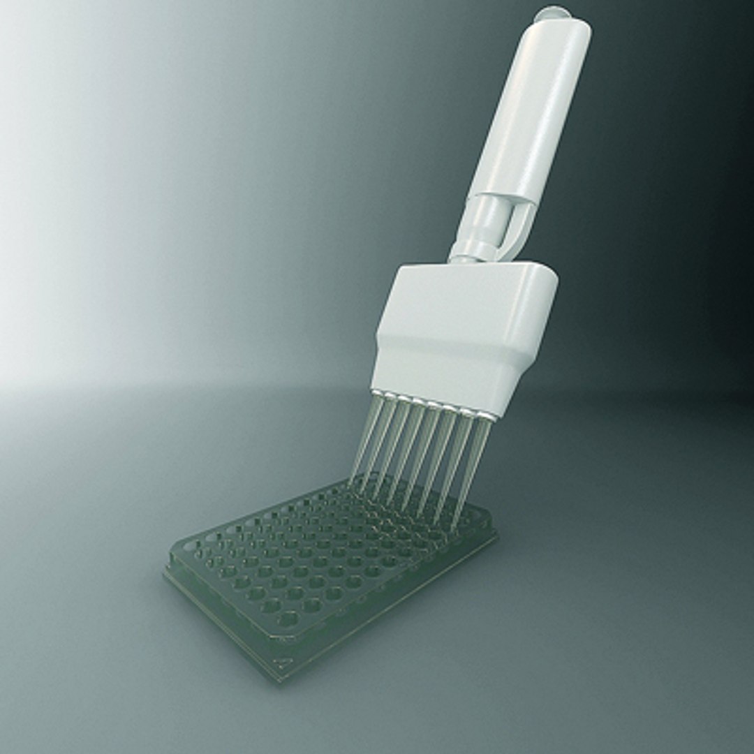 3d medical lab plate model