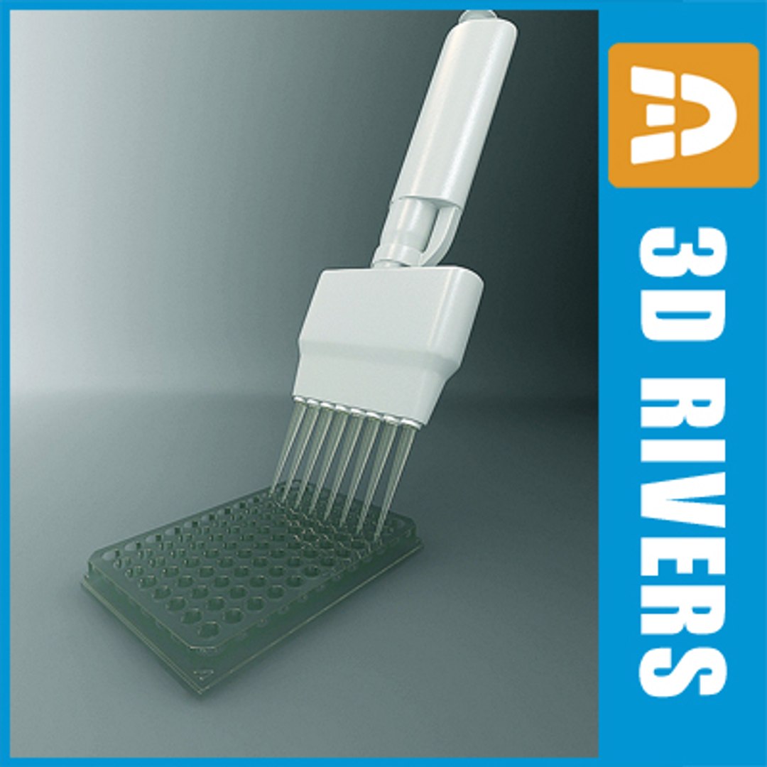 3d medical lab plate model