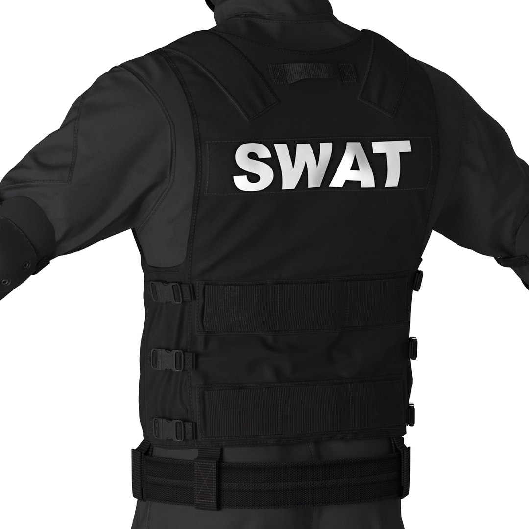 3d swat uniform 3