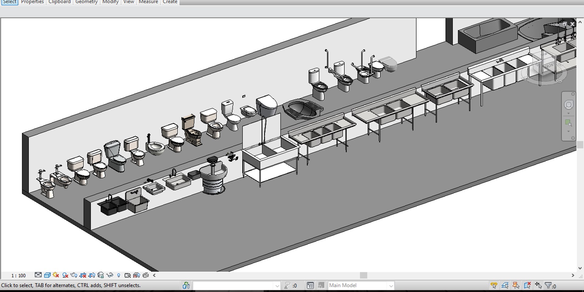 3D 156 Toilet Revit 2015 Model - TurboSquid 1279029