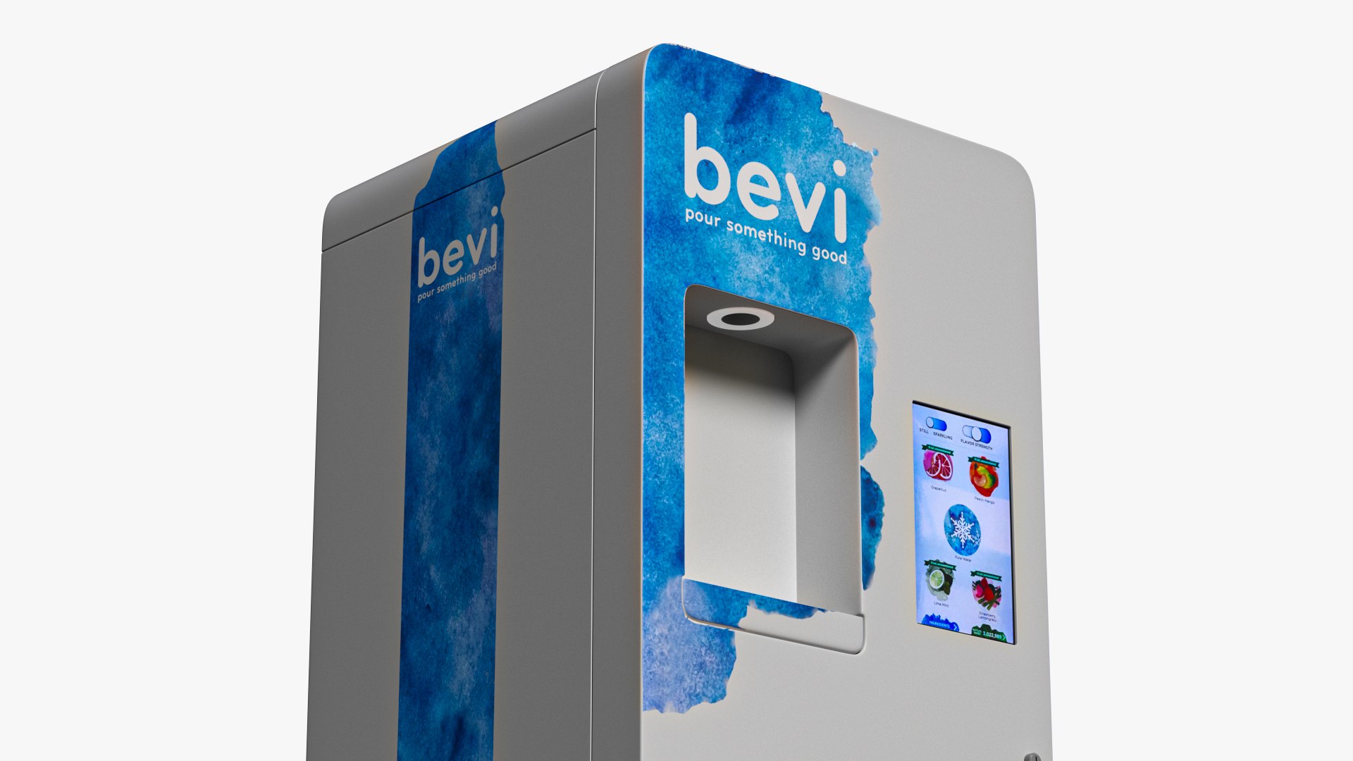 3D Quench Bevi Freestanding Water Dispenser - TurboSquid 2276856