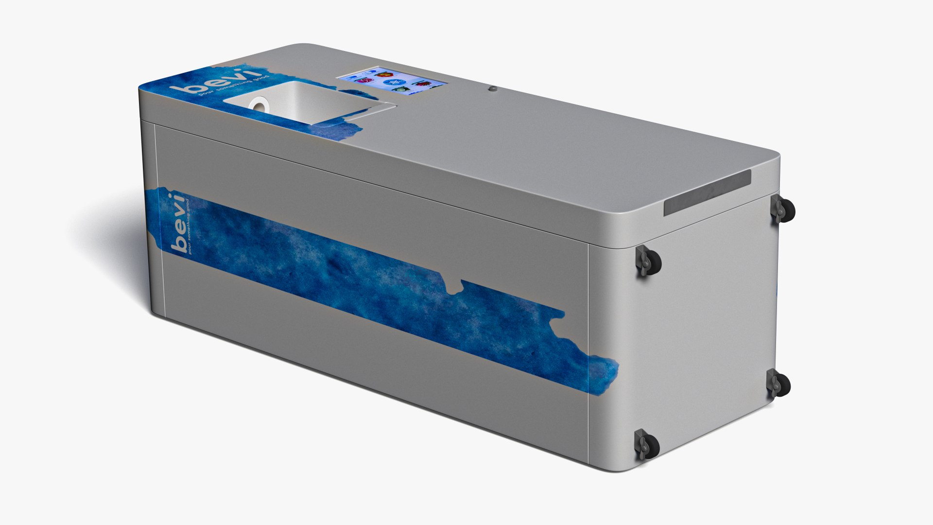 3D Quench Bevi Freestanding Water Dispenser - TurboSquid 2276856