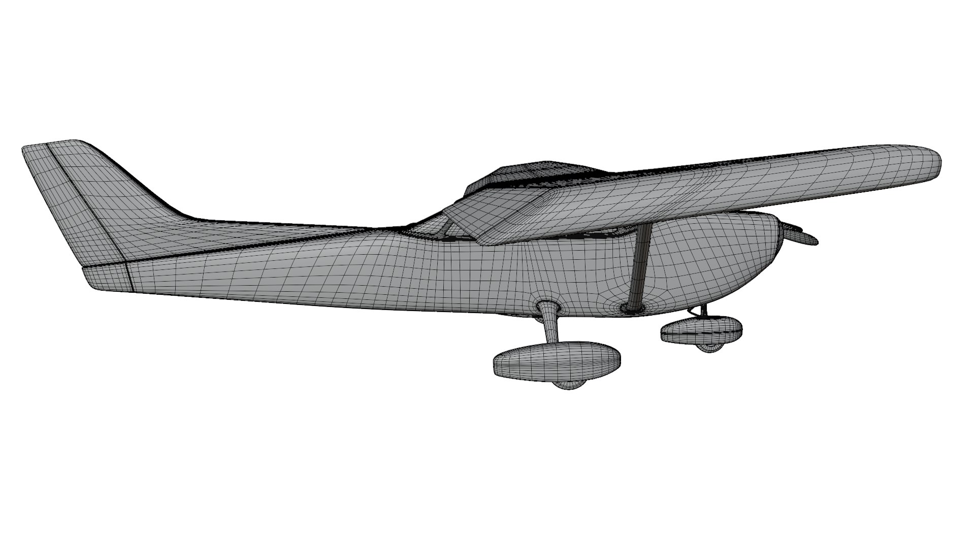 Cessna 172 3D Model - TurboSquid 2245605