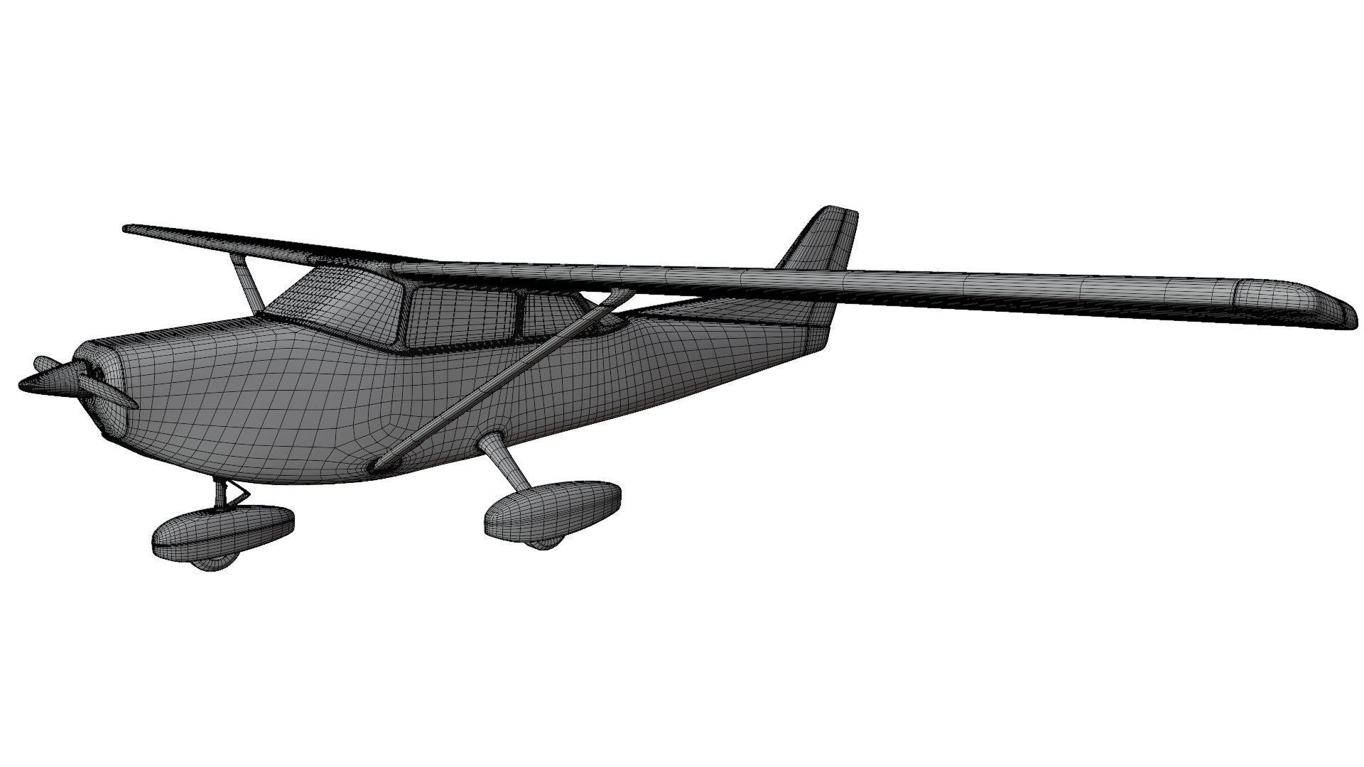 Cessna 172 3D Model - TurboSquid 2245605