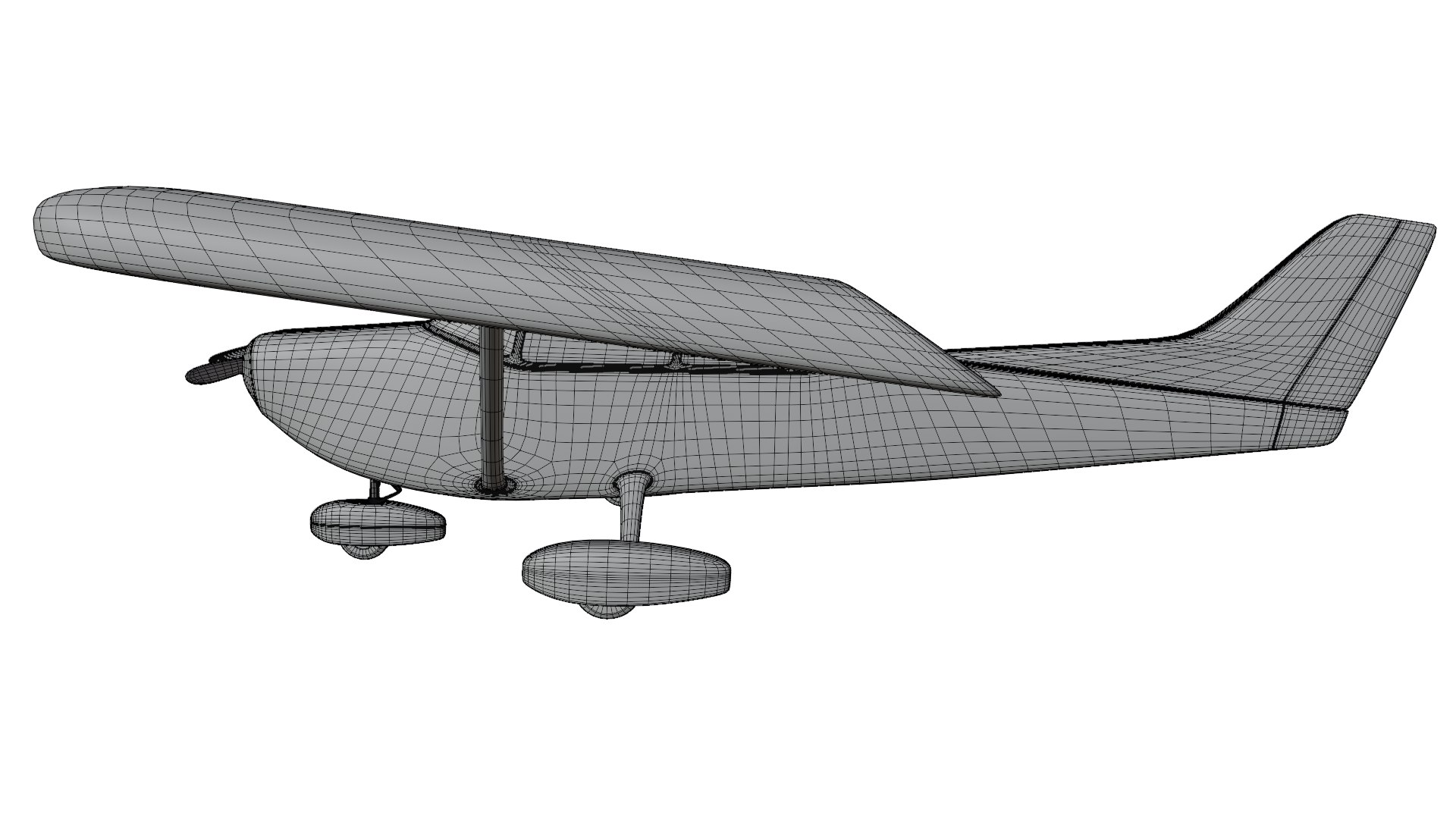 Cessna 172 3D Model - TurboSquid 2245605