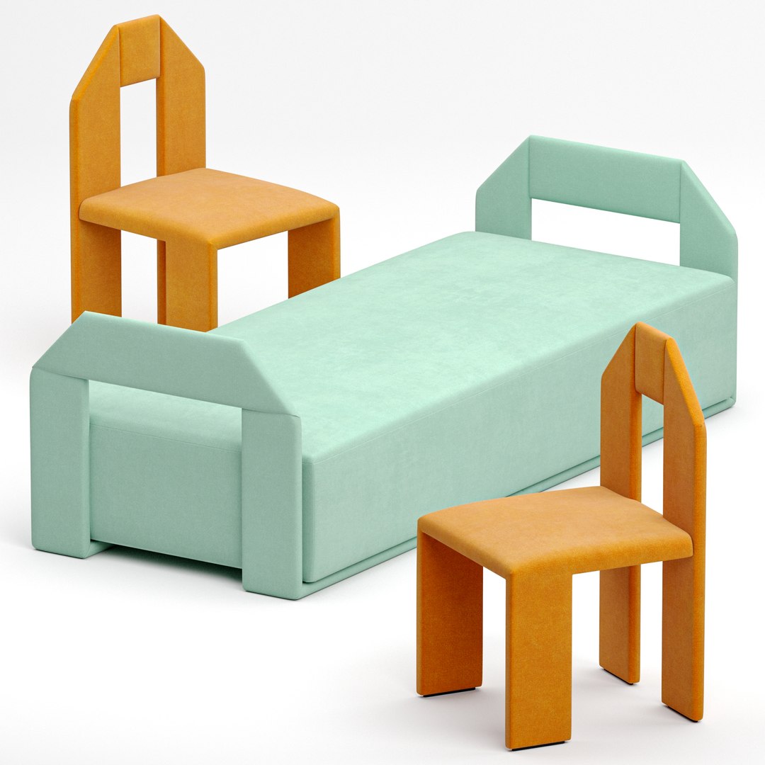 Pierre Frey Ruban Bench 3D Model - TurboSquid 2115236