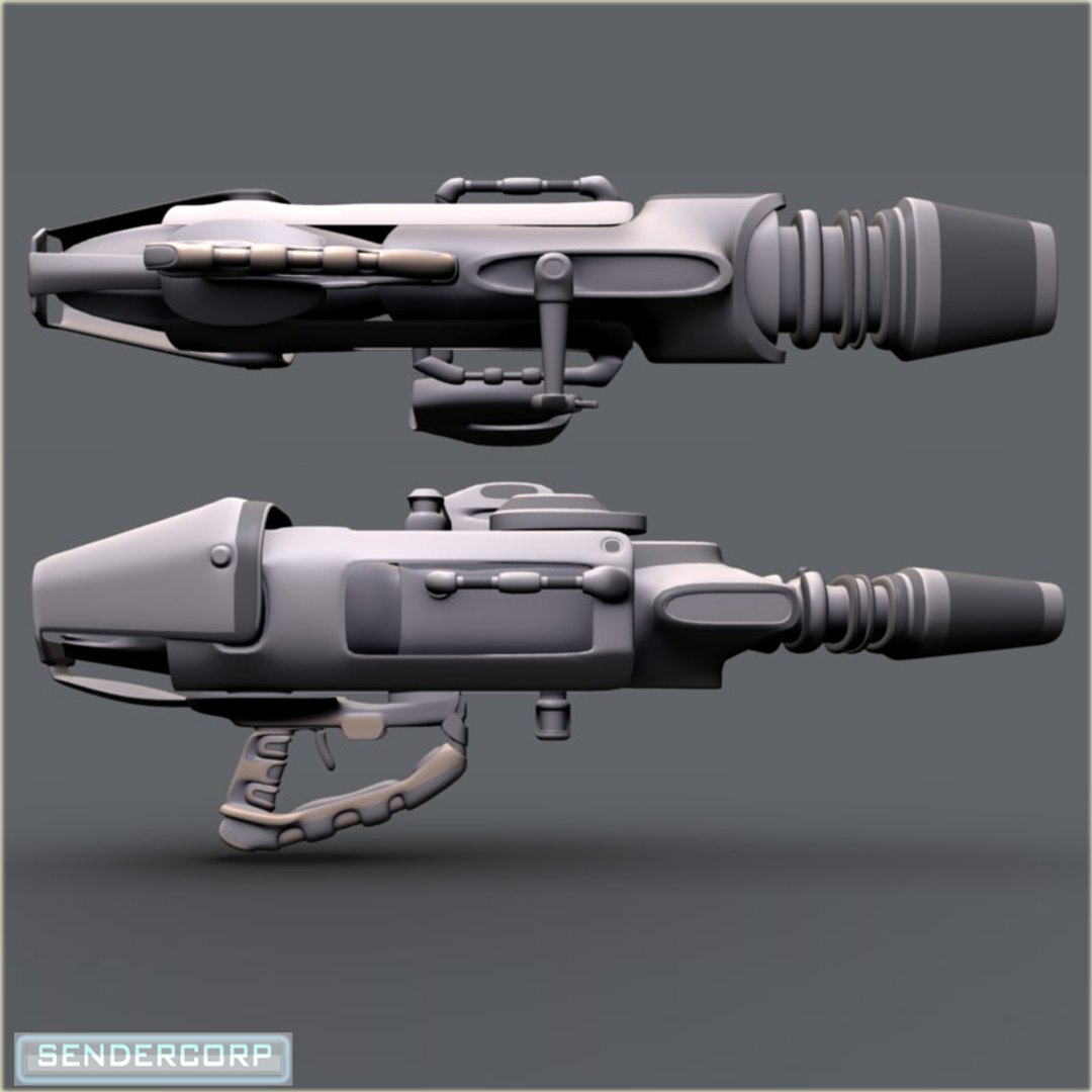 Free Blend Mode Scifi Energy Minigun