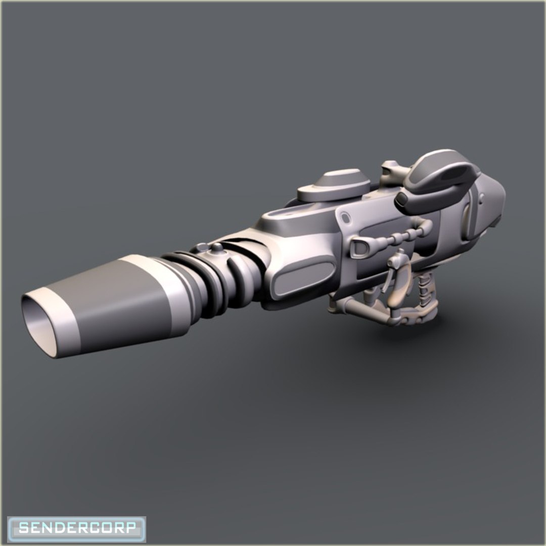Free Blend Mode Scifi Energy Minigun