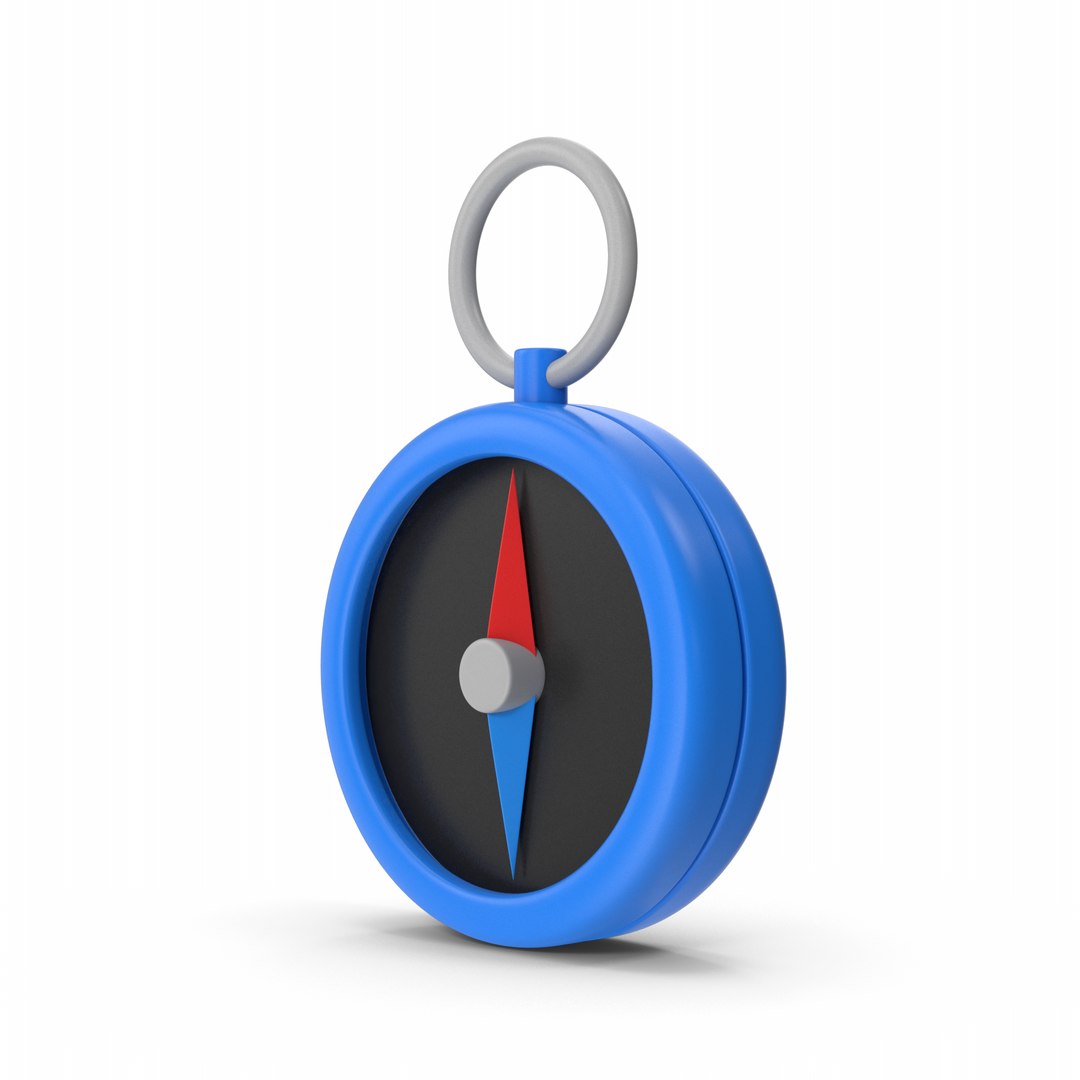 Cartoony Compass 3D Model - TurboSquid 2283540