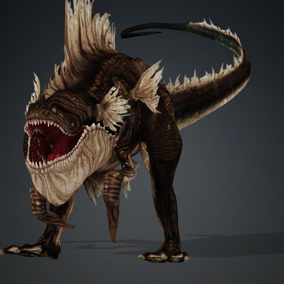 3D model Sea Monster Loch Ness Monster RAPTOR DINO - TurboSquid 2159083