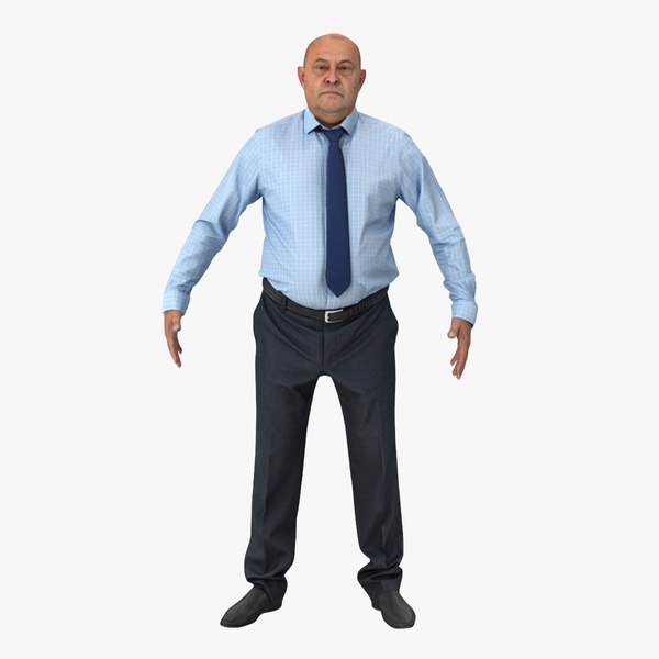 modelo 3d Joseph Business A Pose - TurboSquid 1991220