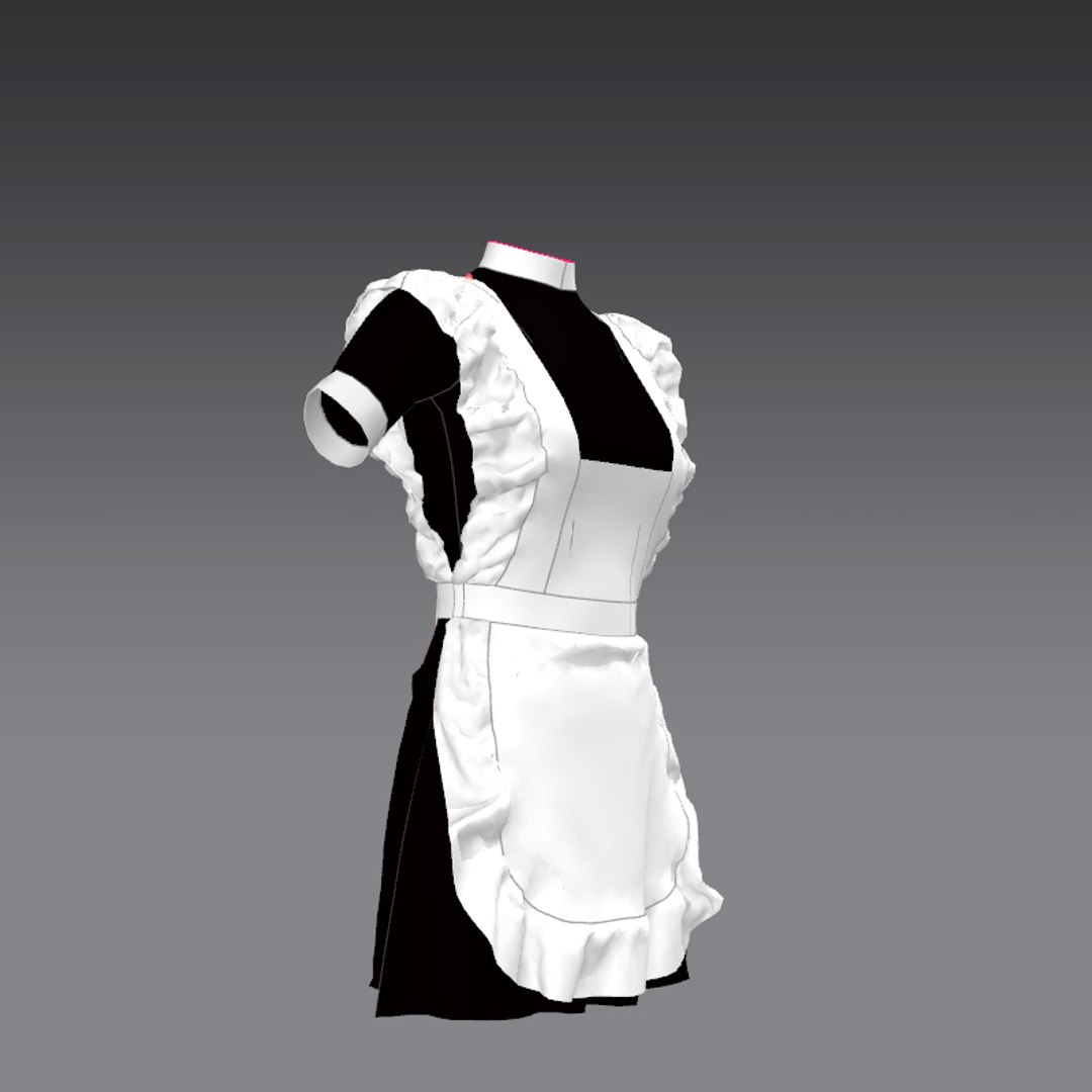 3d Model Shirt School Uniform