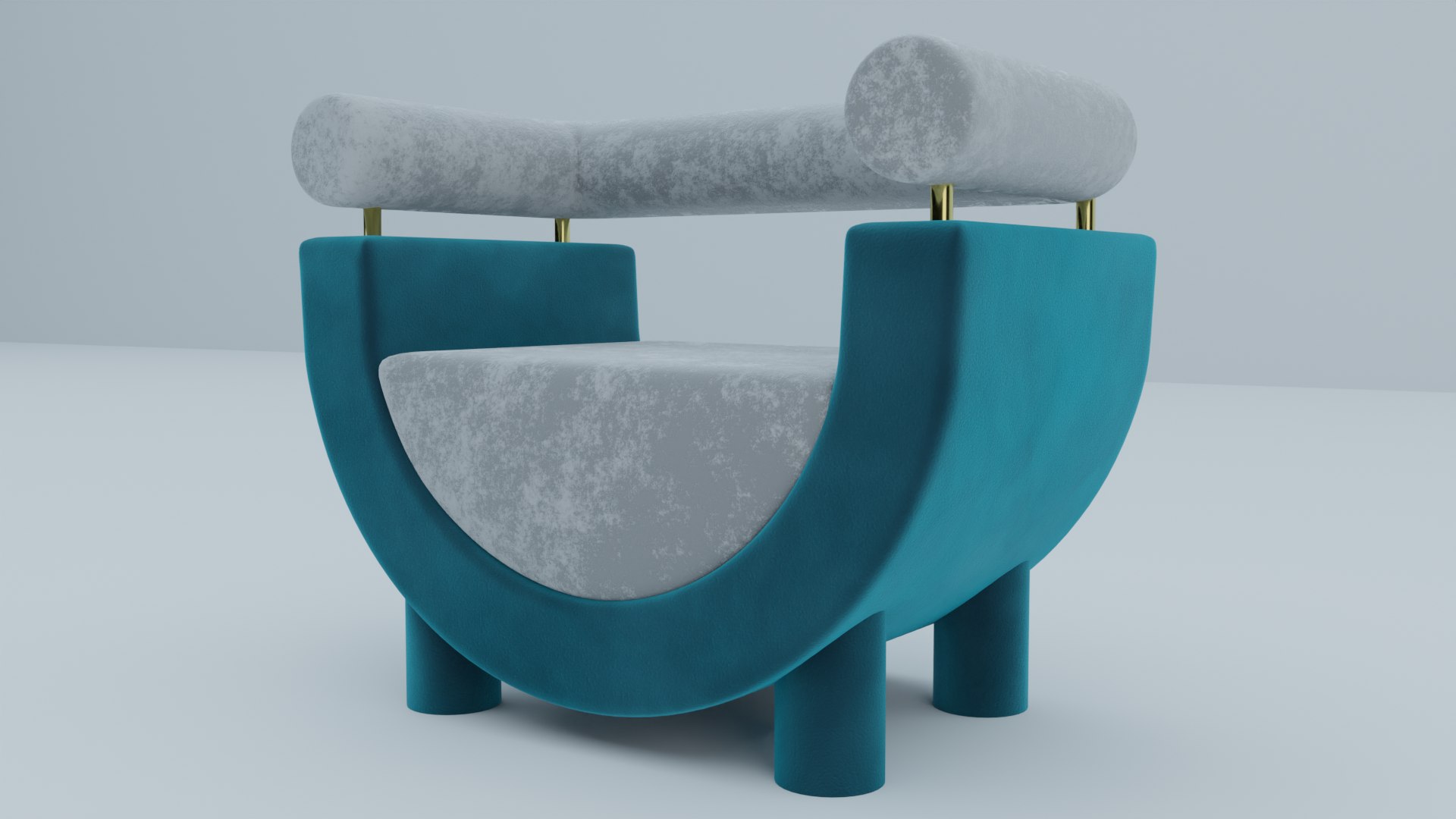 3D Mel Armchair Model - TurboSquid 2314039