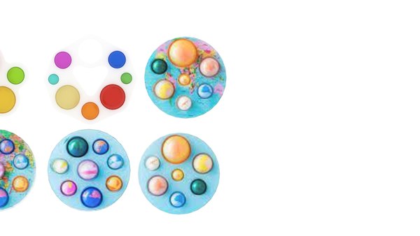 3D Simple Dimples Set - TurboSquid 1792379