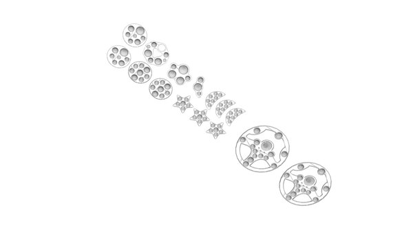 3D Simple Dimples Set - TurboSquid 1792379