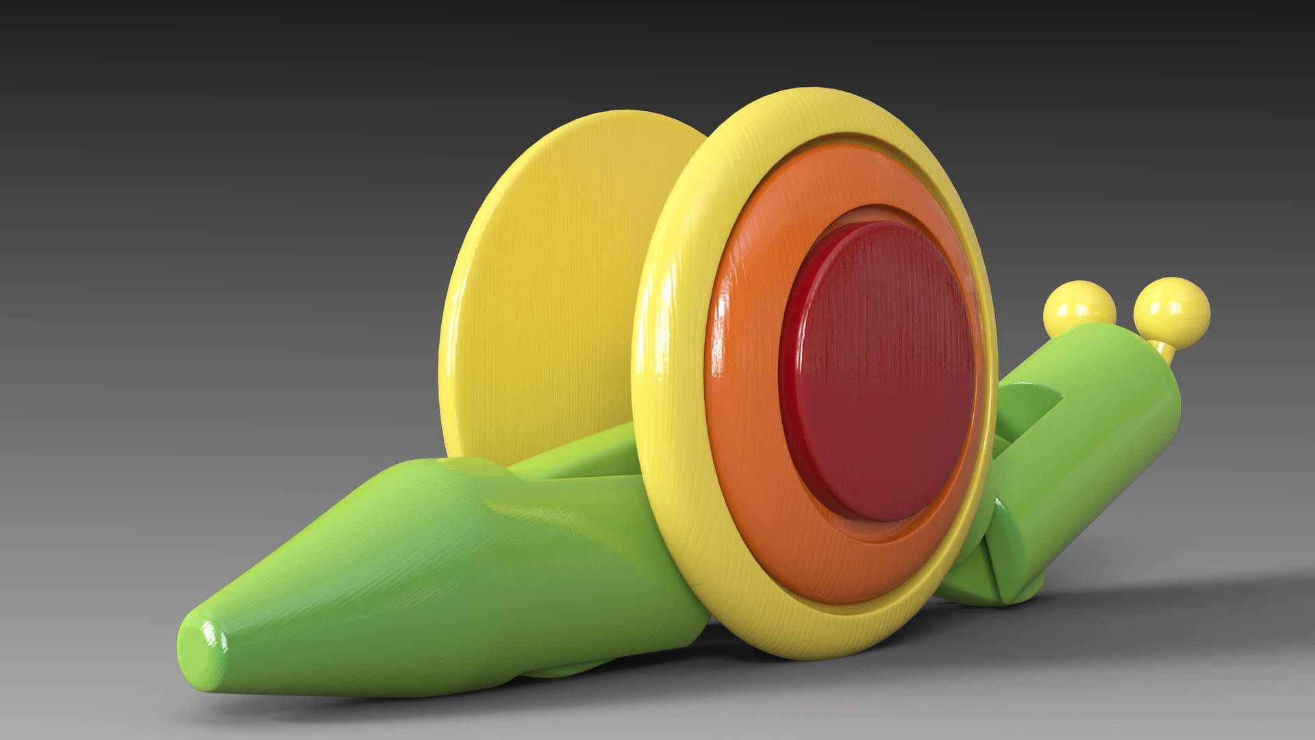 Toy Snail 02 3D Model - TurboSquid 1879054